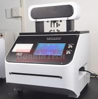 China Automatic Digital Air Permeability Tester 0-2500mL/min Paper Fabric Mask Testing Machine for sale