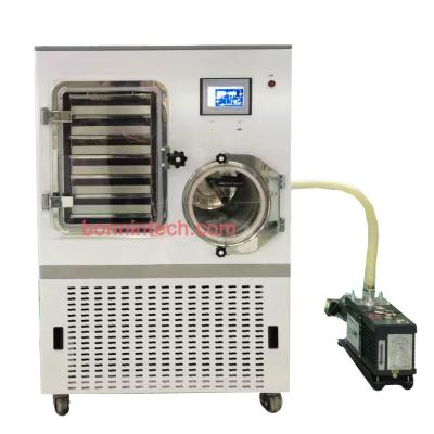 China LGJ-100F Vacuum Freeze Drying Machine Pilot Vials Stoppering Vacuum Freeze Dryer for sale