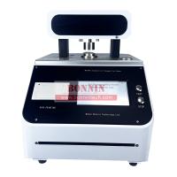 China Automatic Digital Air Permeability Tester 0-2500mL/min Paper Fabric Mask Testing Machine for sale