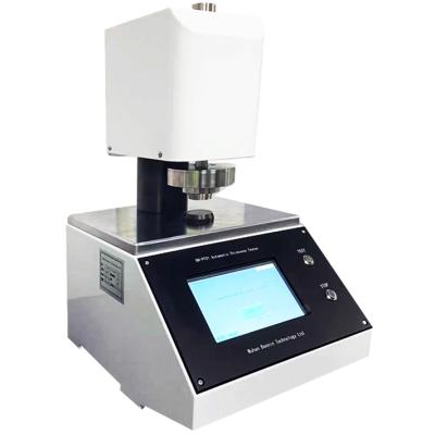 China ISO 534 ISO 3034 Laboratory Digital Corrugated Cardboard Paper Micrometer Thickness Tester for sale