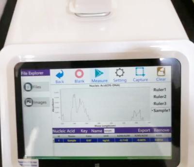 China K5600 Spektrofotometer WIFI-Fern-ISO der Nukleinsäure-Nanodrop Microvolume zu verkaufen