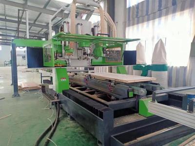 China Automatic Loading And Unloading Wood Door Carving Machine Lock Body for sale
