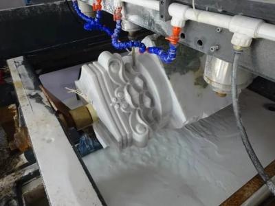 China Three Dimensional Stone Carving CNC Machine Roman Column for sale