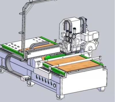 China Four Processes Rotary Saw Engraving Machine Furniture In Whole House for sale