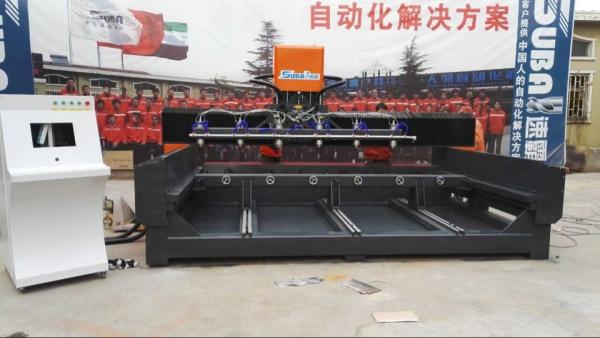 Quality Stone Lion Three Dimensional Stone Carving Machine Six Axis for sale