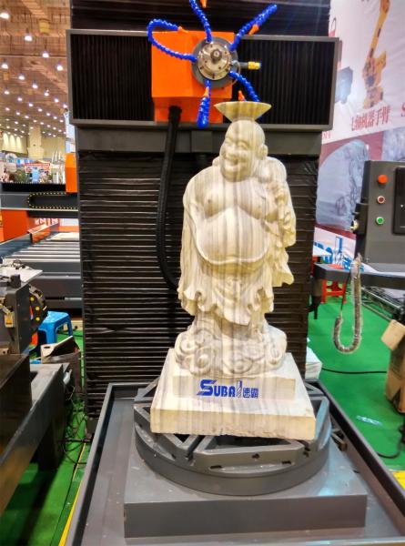 Quality CNC Control Stone Carving Machine Stone Building Railing Relief for sale