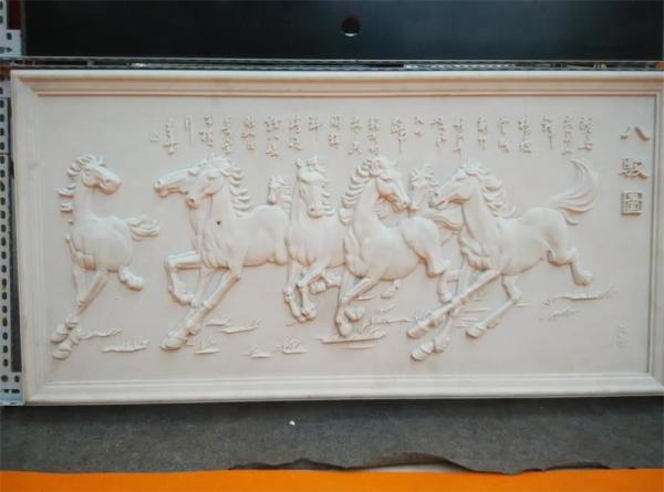 Quality Balustrade CNC Stone Carving Exterior Wall Decoration Carving for sale