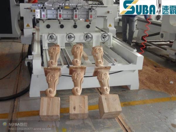 Quality Furniture Table Legs Roman Columns Three Dimensional Carving Machine for sale