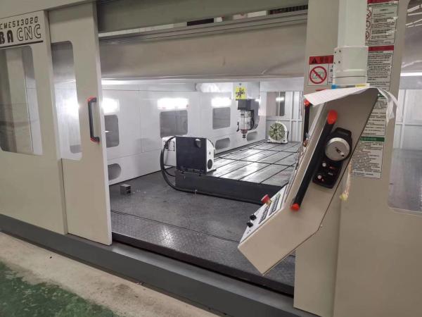 Quality CE 5 Axis Gantry Type Machining Center Aluminum Mold Carbon Fiber Pipe Fittings for sale