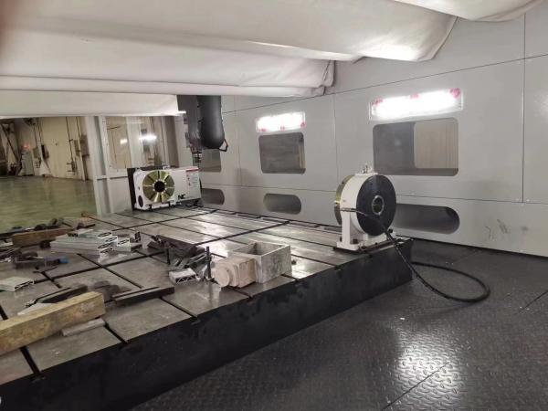 Quality CE 5 Axis Gantry Type Machining Center Aluminum Mold Carbon Fiber Pipe Fittings for sale