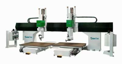 China Gantry Sawing 5 Axis CNC Machining Center For Solid Wood Furniture for sale