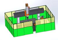 Quality All Closed 5 Axis Machining Center Furniture CNC 5 Axis Gantry Machine for sale