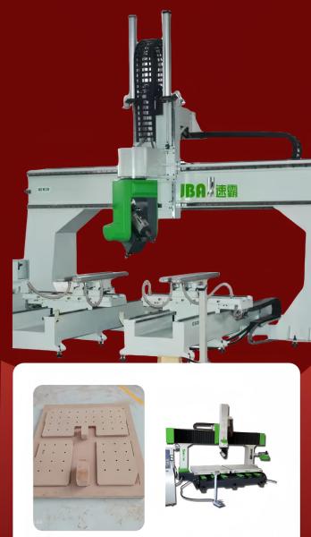 Quality Gantry 5 Axis CNC Machining Center For Bent Wooden Chair Back for sale
