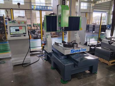 China Steel pipe forging material drilling milling engraving machine for sale