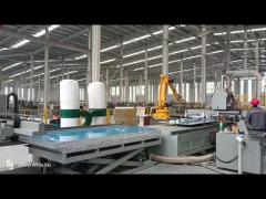 Full aluminum furniture CNC engraving machine processing center production line