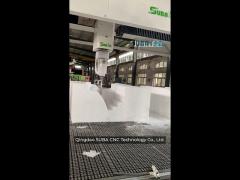 CNC Wood Mold Glass Fiber Substitute Five Axis Machine