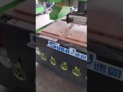 Vaste houten meubels houten deur houten plastic deur cnc gravure machine