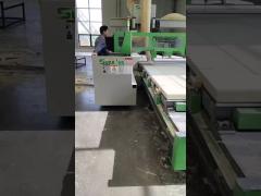 Processing center for insulated composite panel car body panels