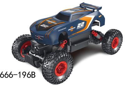 China Electric RC toy car 2.4Ghz wireless remote control 1:16 high-speed off-road climbing car toy puzzle 666-196B for sale