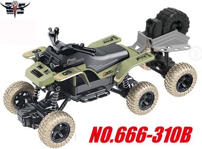 China Electric RC climb racing toy car 6 wheels drive remote control 1:18 RC climb racing toy car kids car gift 666-310B for sale