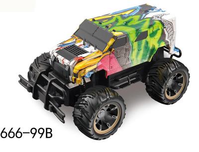 China Christmas gift electronic RC off-road vehicle toy car RC off-road vehicle truck car for kids car toy gift 666-99B for sale