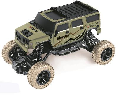 China Wholesale remote control off road truck olive color plastic RC off road truck for kids fun favorite 666-259B for sale