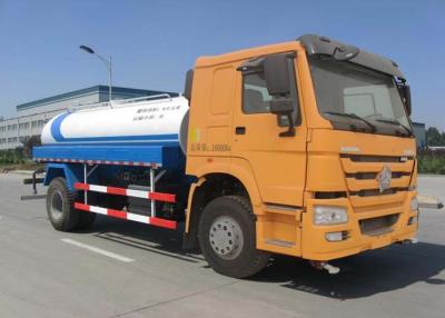China High Efficiency Construction Water Truck 8-12CBM With 360 Degrees Rotation for sale