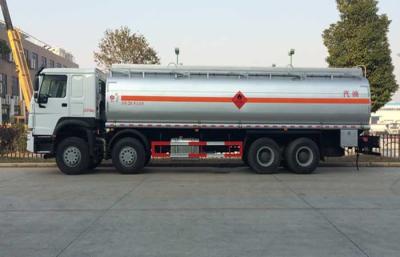 China 26 CBM Oil Tank Truck , Computer Refueling Mobile Fuel Trucks Oil Tanker for sale