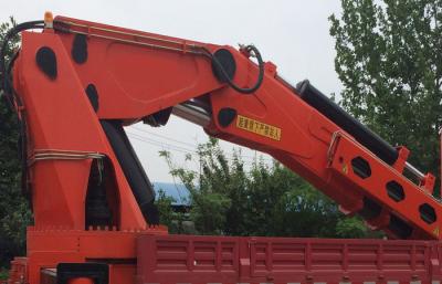 China Hydraulic Truck Mounted Crane 25 Tons XCMG , Hydraulic Knuckle Boom Crane for sale