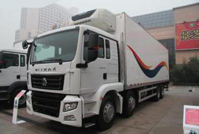 China SINOTRUK HOWO 40 Tons Refrigerated Truck 40-55CBM for sale