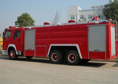Cina Ruote del camion 20CBM 10 di estinzione di incendio di SINOTRUK HOWO, camion dei vigili del fuoco di salvataggio in vendita