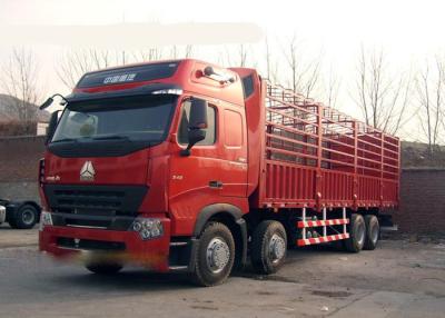 Cina Camion SINOTRUK HOWO del palo del carico del recinto 30-60 tonnellate di capacità 8X4 LHD Euro2 in vendita