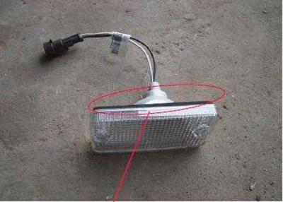 China Heavy Duty Truck Replacement Parts Dampproof 12v LED Rear Fog Lamp for sale