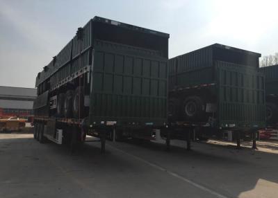 China ISO Dropside Semi Trailer Truck 3 Axles Semi Truck With Trailer for sale