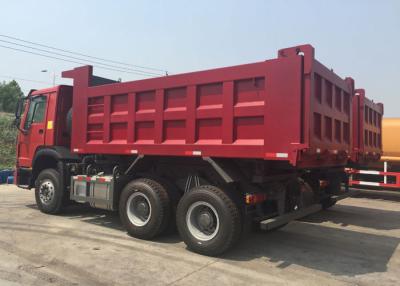 China 40 Tons Euro II Tipper Dump Truck 10 - 25CBM Diesel Engine Low Fuel Consumption for sale