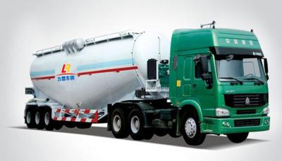 Cina iso in serie d'acciaio/3C/BV/IFA/SGS dell'autoarticolato del carro armato del cemento di mn 48.5cbm in vendita