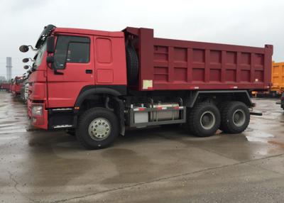 Tipper LHD 6X4 SINOTRUK HOWO απορρίψεων μπροστινή ανύψωση μηχανών HYVA φορτηγών ευρο- 2 336HP