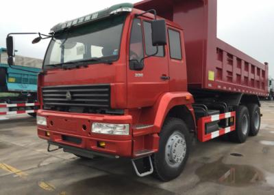 Medium Length LHD 6X4 Tipper Dump Truck SINOTRUK Golden Prince 290HP For Mining