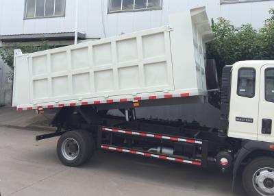 China Middle Lifting Tipper Dump Truck , SINOTRUK 4x2 Howo Dumper for sale