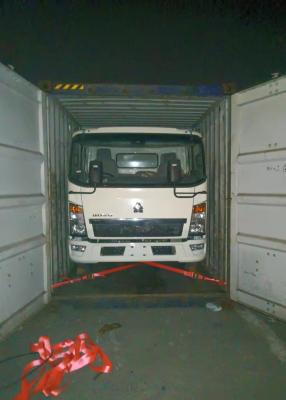 China Stable Performance HOWO 4X2 Light Duty Dump Truck 116HP for sale