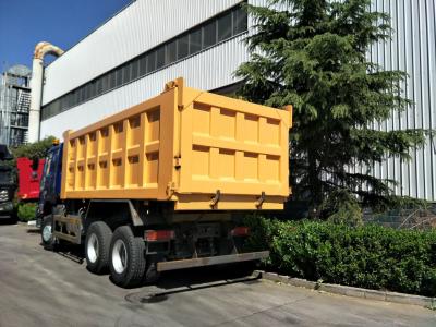 Cina Giallo blu del RIBALTATORE di SINOTRUK HOWO 400HP 6x4 AUTOCARRO CON CASSONE RIBALTABILE l'euro II di LHD in vendita