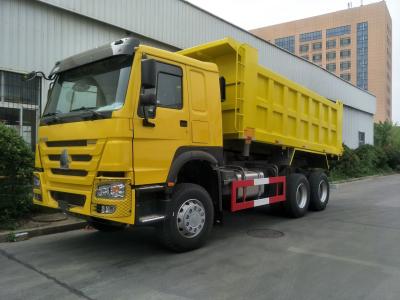 China SINOTRUK HOWO 400HP Tipper Dump Truck For Construction A7 Yellow ZZ3257V3847B1 for sale