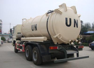 China 6×4 Drive Type Sewage Suction Truck With Pump With Hydraulic Control System for sale