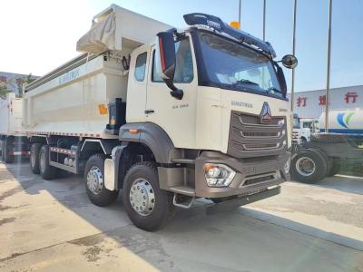China ZZ3317V386JB1R Hoog paardenvermogen, laag brandstofverbruik 380 pk Witte U-type HOWO tipper truck for sale