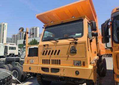 Cina Sinotruk Howo Mining Tipper Dump Truck 90Tons 6 × 4 Corpo di carico in acciaio ad alta resistenza in vendita