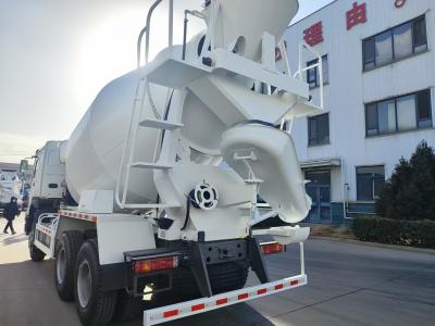 China 12 Cubic Meters Volumetric Concrete Mixer Truck 380 Horsepower 3 Axle for sale
