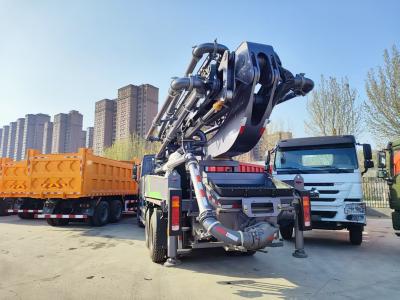 China Hoogbouw Meester HOWO 380HP Smart Pump Trucks 52m Boom 6x4 Traction voor ongeëvenaarde verticale gieten Te koop