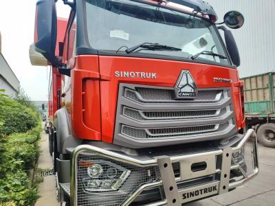 China Red Square-Bucket Dumper (27CBM, 8×4, 371HP): Key Advantages for Quick Material Discharge for sale