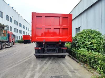 China Red Square-Bucket Dumper (27CBM, 8×4, 371HP): Key Advantages for Quick Material Discharge for sale