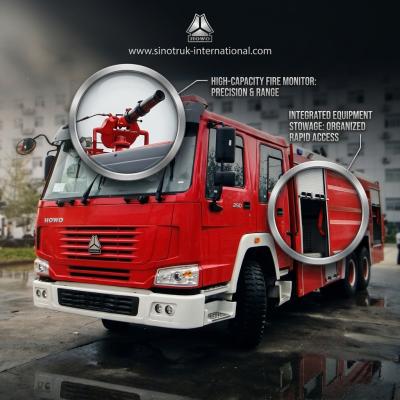 China SINOTRUK HOWO Modern Fire And Rescue Vehicles Sprinkling Truck Equipment for sale